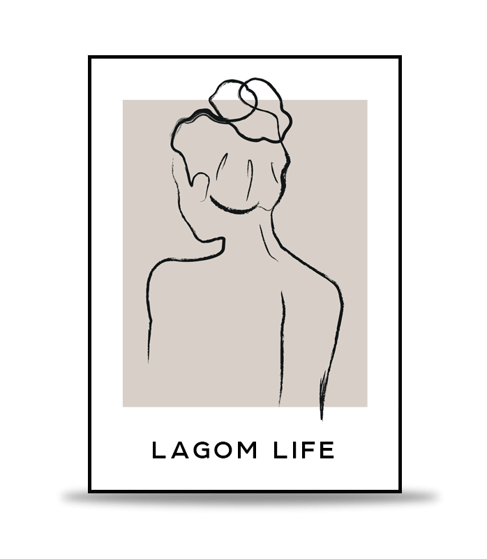 Lagom Life Poster | Posterboo.com